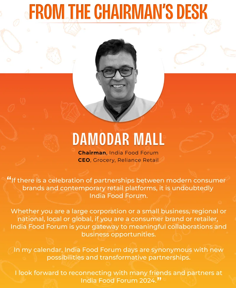 Chairman's Message - India Food Forum
